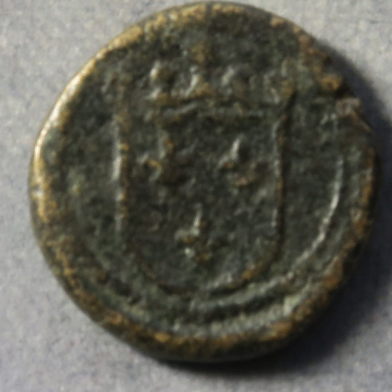 Bronze coin weight - France Ecu d'Or medieval - poids feodale - Simmons ...