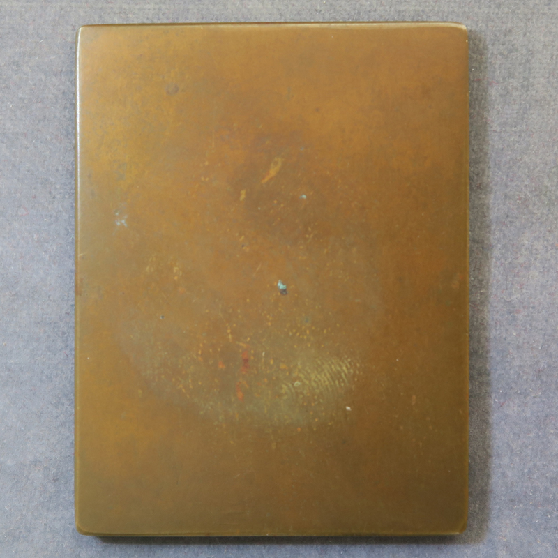 Austro-Hungary David Popper cellist composer 1906 bronze plaquette ...